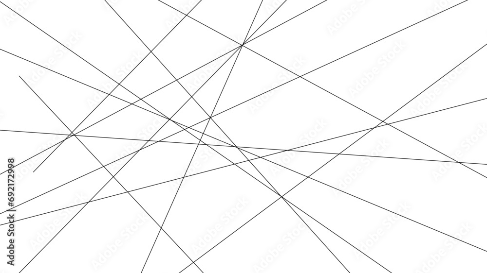 Random geometric line pattern on a transparent background. Random line ...