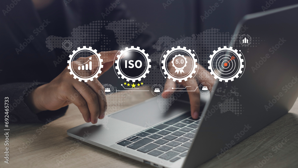 ISO certificate standards quality, 27001, 9001 assurance and warranty ...