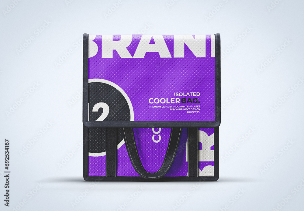 Food Delivery Backpack Mockup Stock Template | Adobe Stock