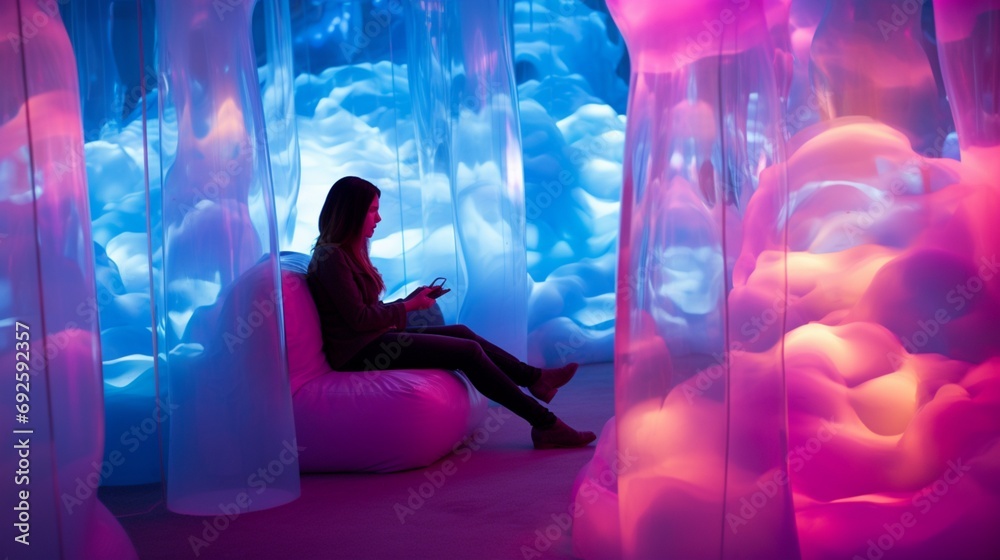 Use of sensory rooms for relaxation and stress relief in the workplace ...