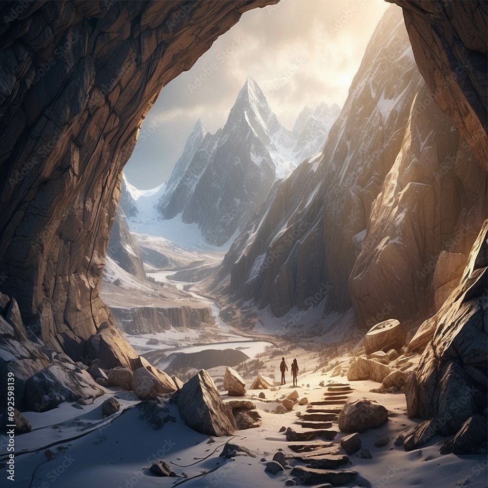 The discovery of a cryptic map that suggests there is a hidden tunnel ...