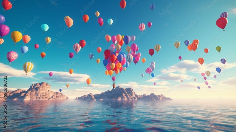 Float into the world of joy on your birthday with a bunch of cheerful ...