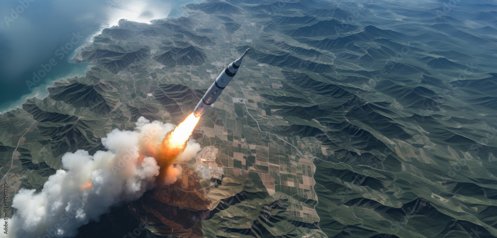 A rare glimpse into secretive power: a high-resolution satellite image ...