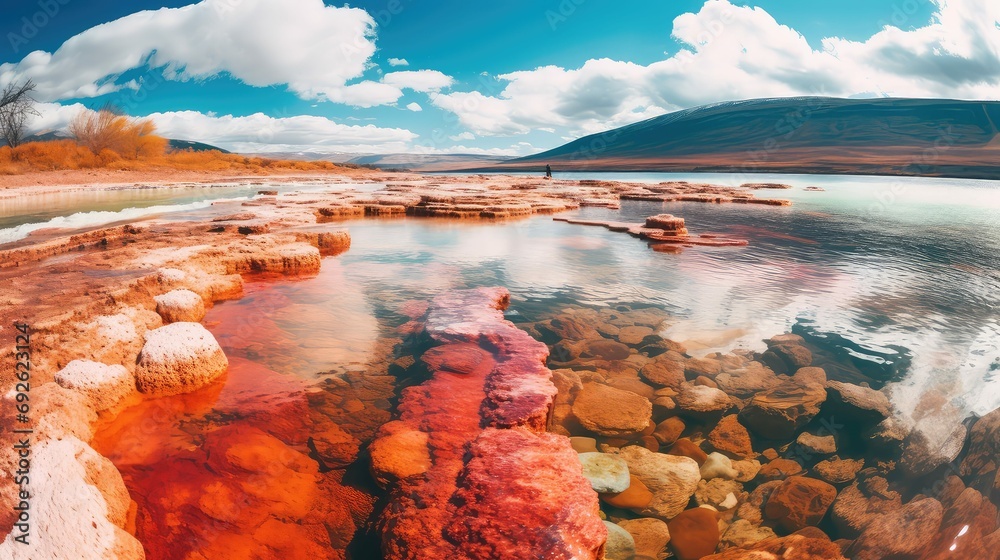 Foto de geology rift valley landscape illustration tectonic fault ...