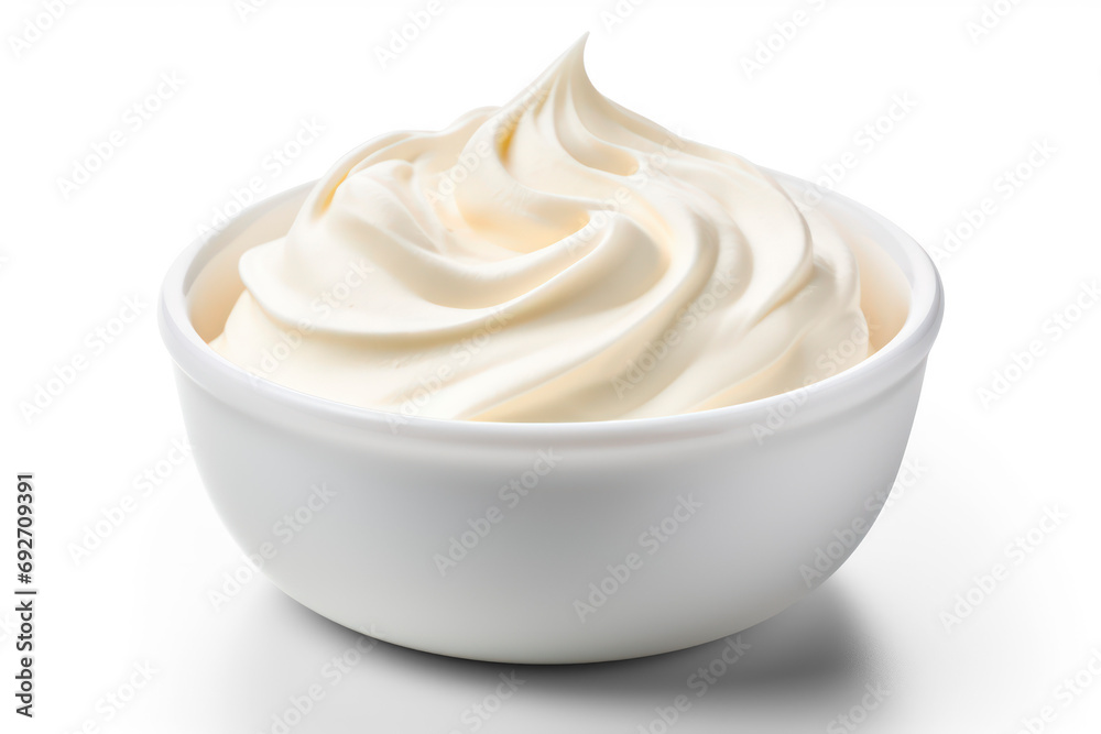 Whipped cream isolated on transparent background with shadow, png file ...