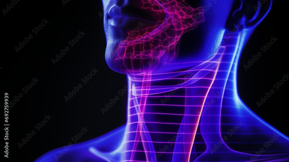 Gorgeous young woman with an expression of discomfort due to an acute ...