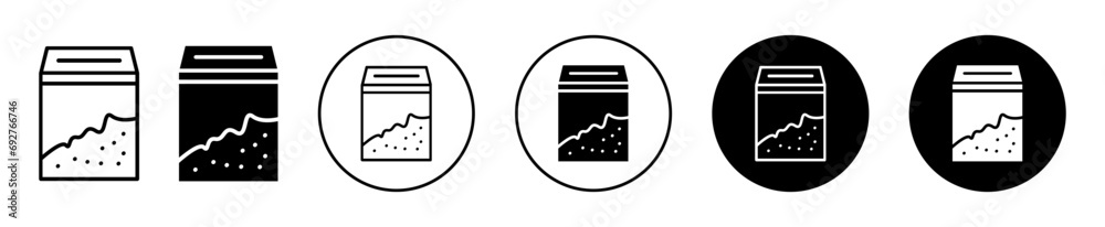 Vetor de Cocaine packet icon. heroin, amphetamine, cannabis marijuana ...