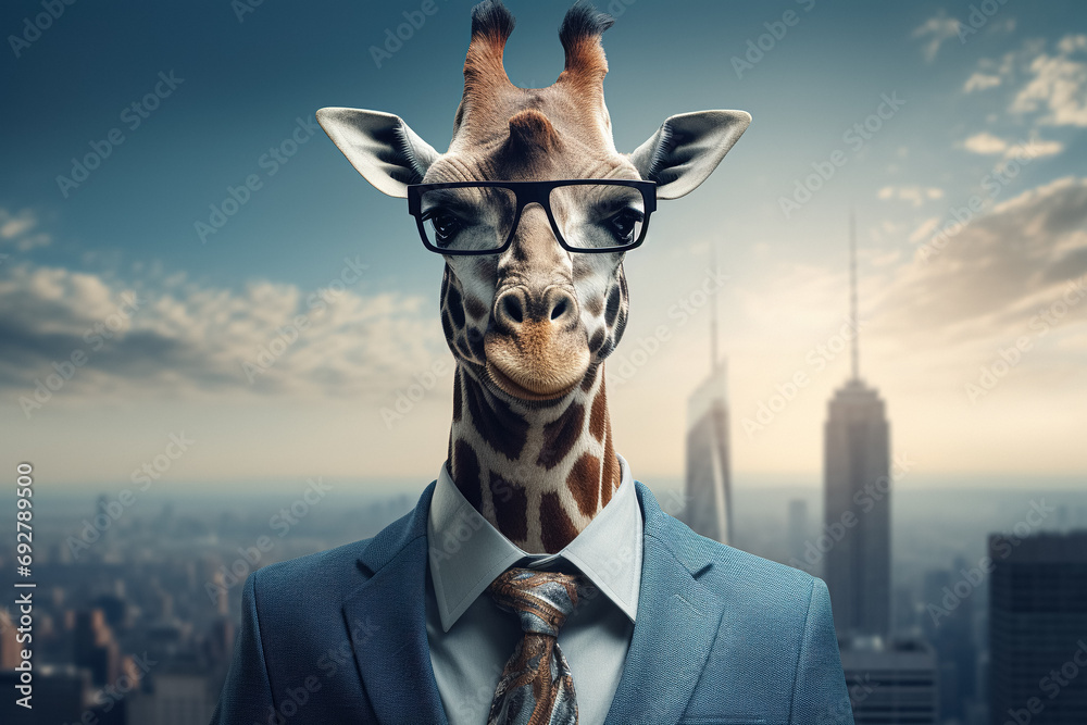 Anthropic Animals in Urban Settings - Sophisticated City Life Captured ...