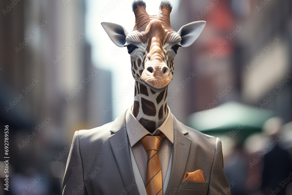 Anthropic Animals in Urban Settings - Sophisticated City Life Captured ...