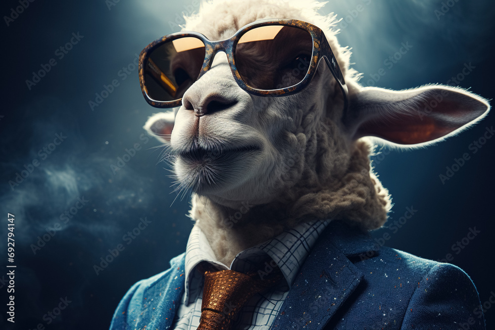 Anthropic Animal Portraits - Elegantly Dressed Animals in Human Attire ...