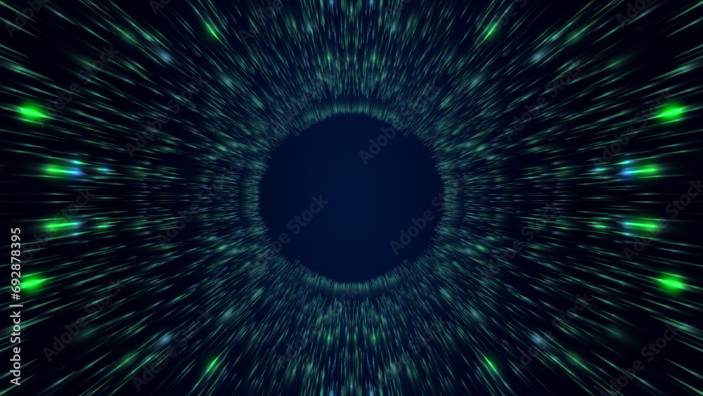 Hyperdrive Space Stars Flying 4k 1:1 16:9 9:16 Loop Background Stock ...