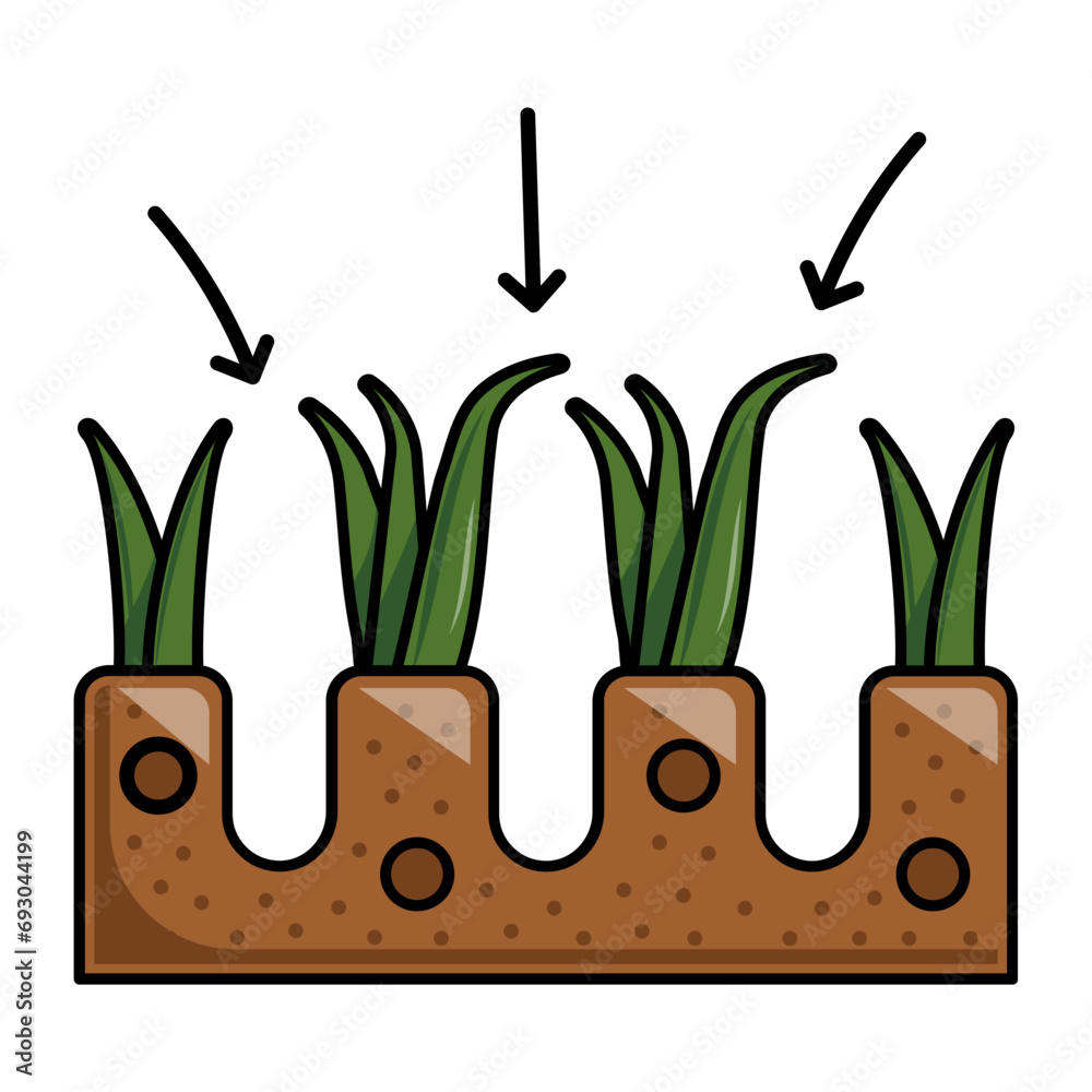 Distance between plants in shrub concept, Row spacing for Healthy ...