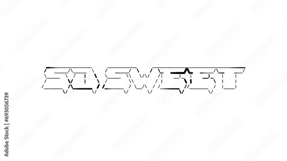 So Sweet Ascii Animation Loop On White Background Ascii Code Art