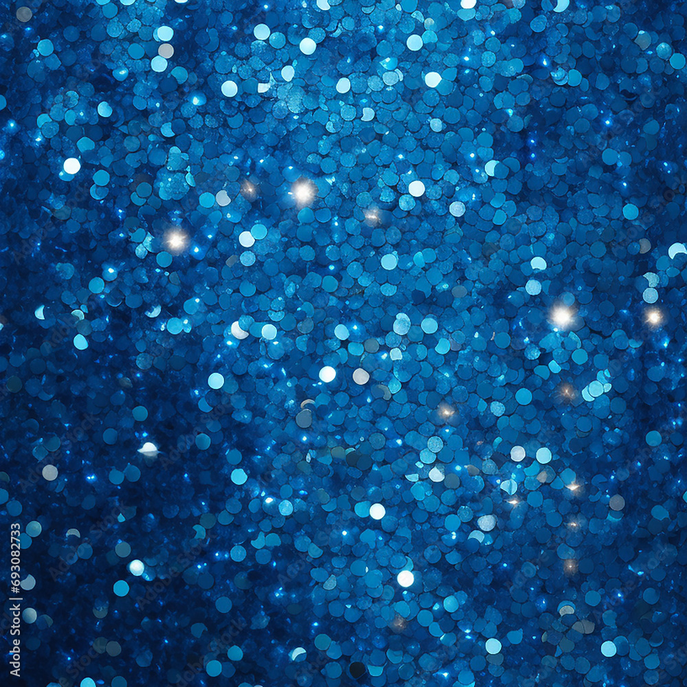 intense blue, sparkling glitter, ultra detailed, beautiful texture ...