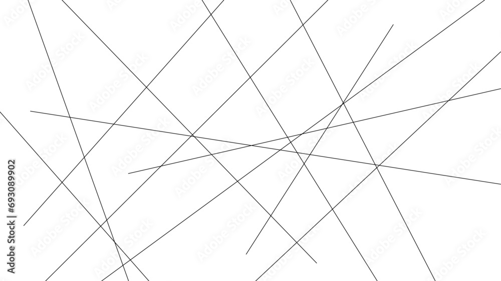 Random geometric line pattern on a transparent background. Random line ...