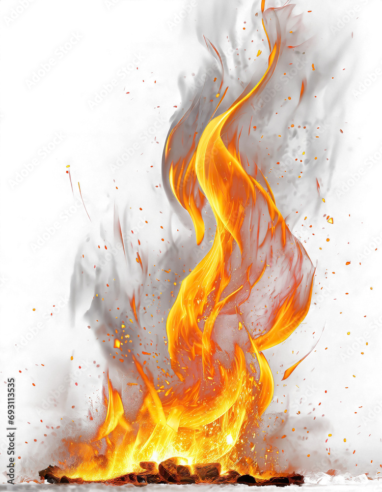Stunning realistic fire flames PNG images on a transparent background ...