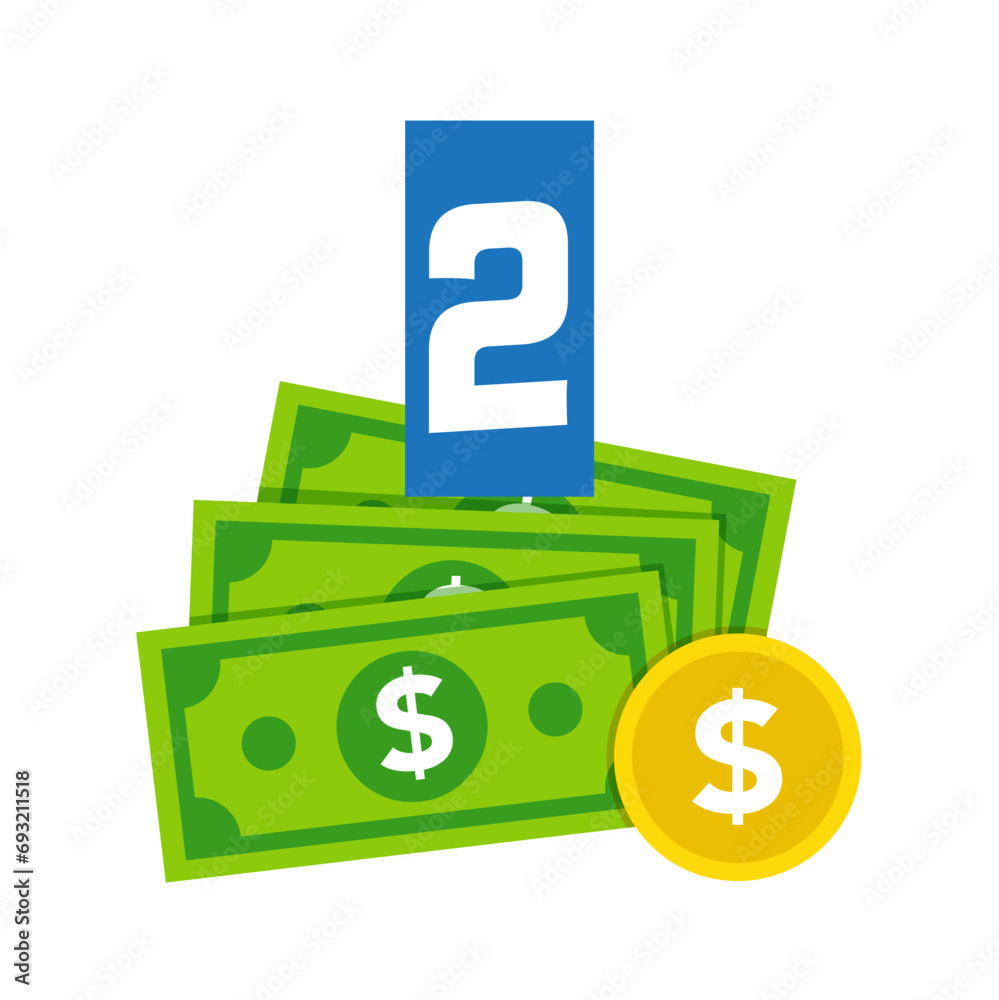 Money, 2 Dollar Sign Designed to catch the eye and illustration art ...