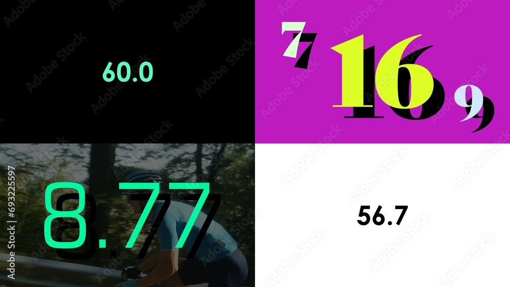 Text Countdown Timer 0-60 Seconds Stock Template | Adobe Stock Text Countdown Timer 0-60 Seconds Stock Template | Adobe Stock