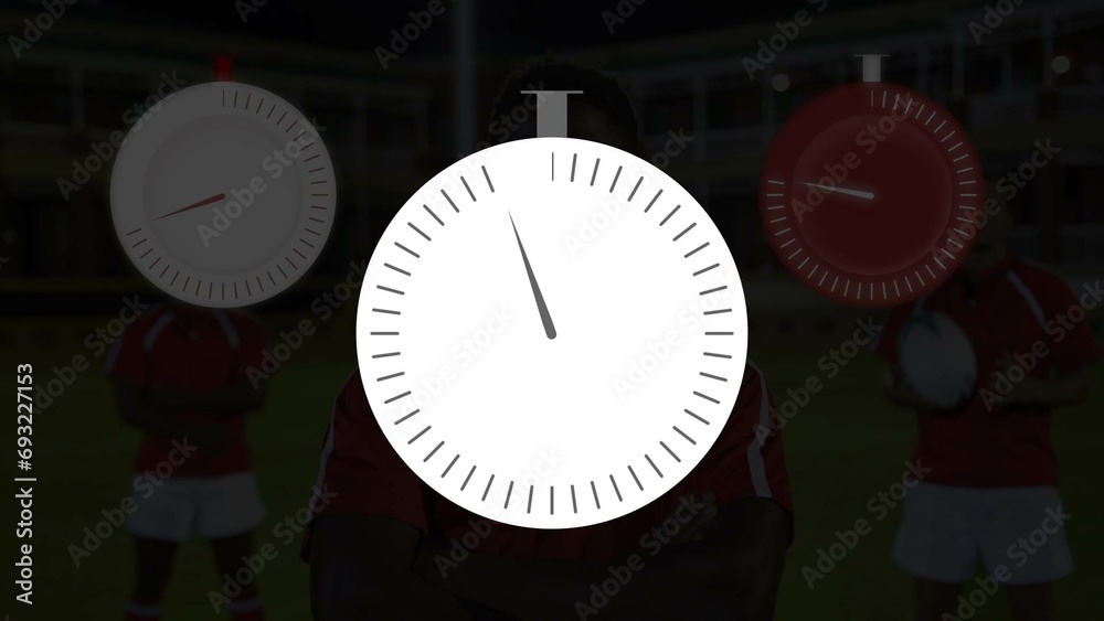 Stop Watch Timer 0-60 Seconds Stock Template | Adobe Stock