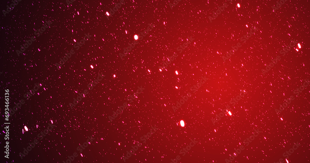 Realistic creative simple snowfall background for presentation ...