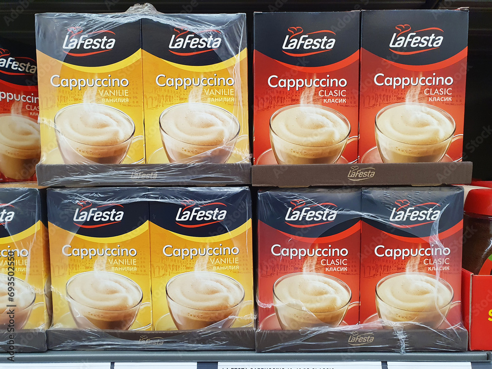 BUCHAREST, ROMANIA - DECEMBER 14, 2023. La Festa Cappuccino Classic and ...