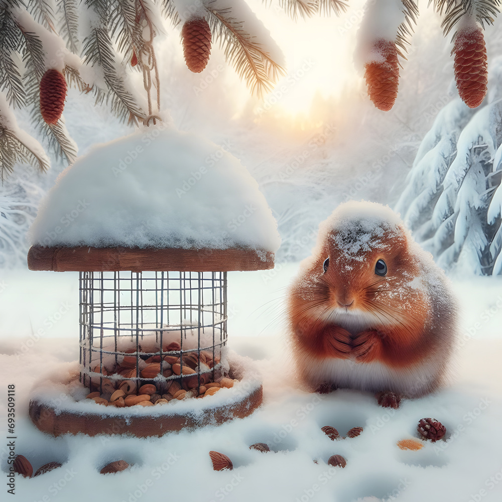 Frozen Footprints: A Glimpse into Winter Wildlife with Hibernation ...