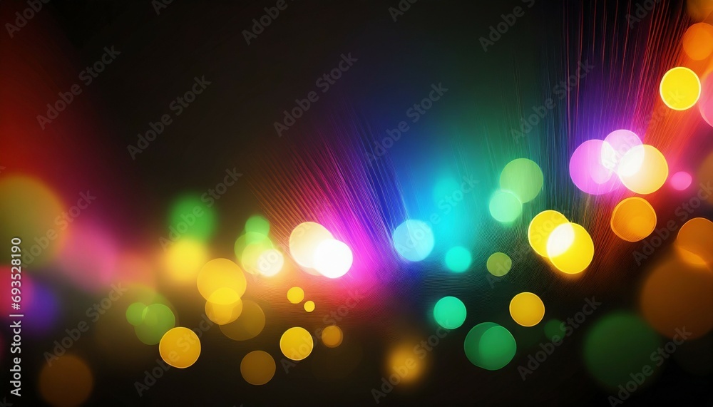 colorful spectrum lights with black background 8k resolution best for ...