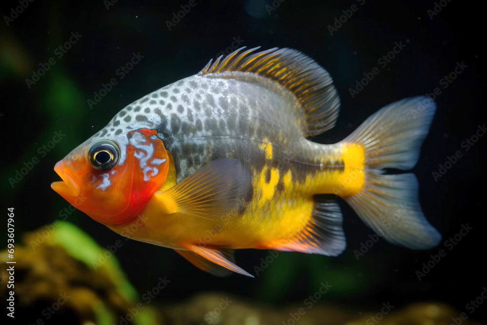 Piranha is a predatory tropical fish, freshwater exotic fauna of the ...