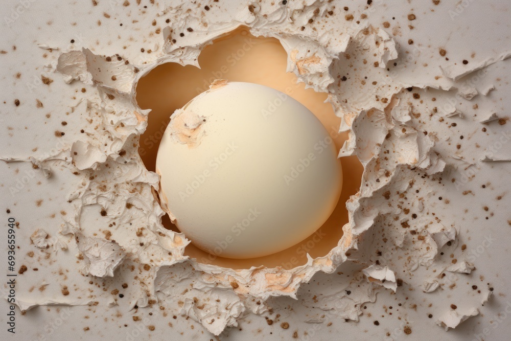 Speckled eggshell texture with delicate spots and a fragile surface ...