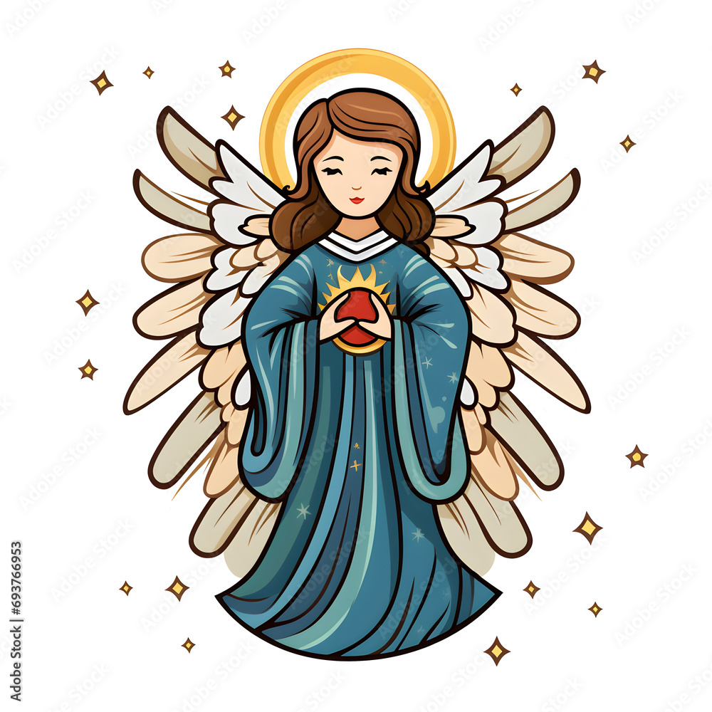 Schöner Engel / Biblische Engel Grafik / Engel Clipart / Engel Png / Ki ...