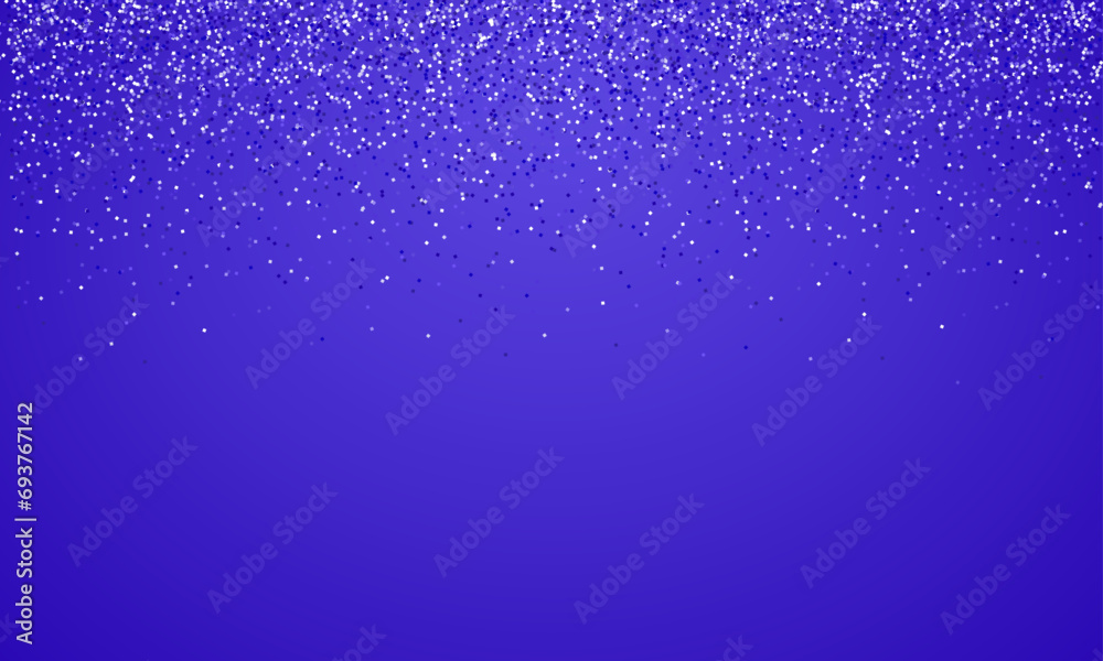 Vector realistic blue glitter background, shimmer shiny texture Stock ...