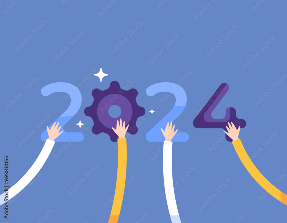 teamwork, group cohesion, building and developing together. company and ...