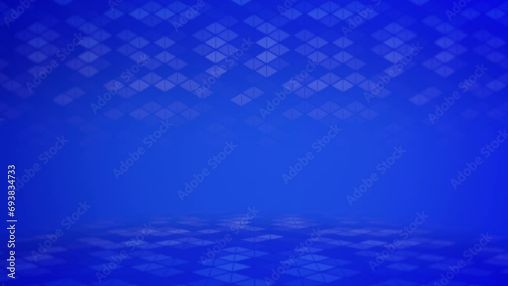 Blue background with diamond pattern in a grid formation, composed of ...