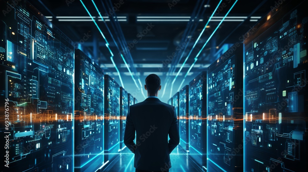 Secure data management: administrator ensuring cyber security in data ...