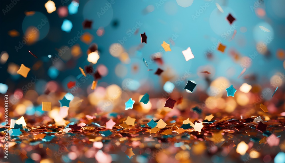 confetti explosion at a birthday party background. confetti background ...