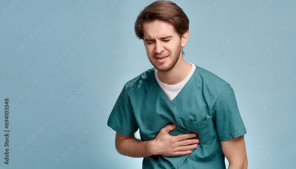 Stomach ache and epigastric abdominal pain, fire in the stomach ...