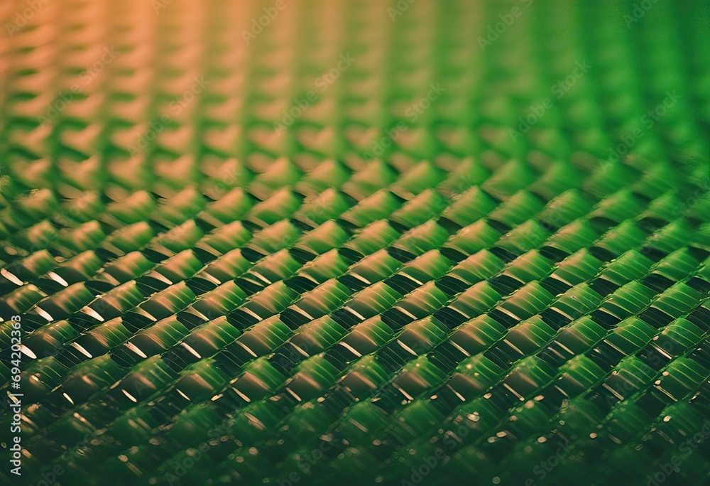 Black gradation half tone pattern on green gradient background ...