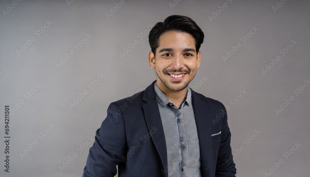 Next Gen Leader: Confidence with a Modern Edge in a Studio Portrait of ...