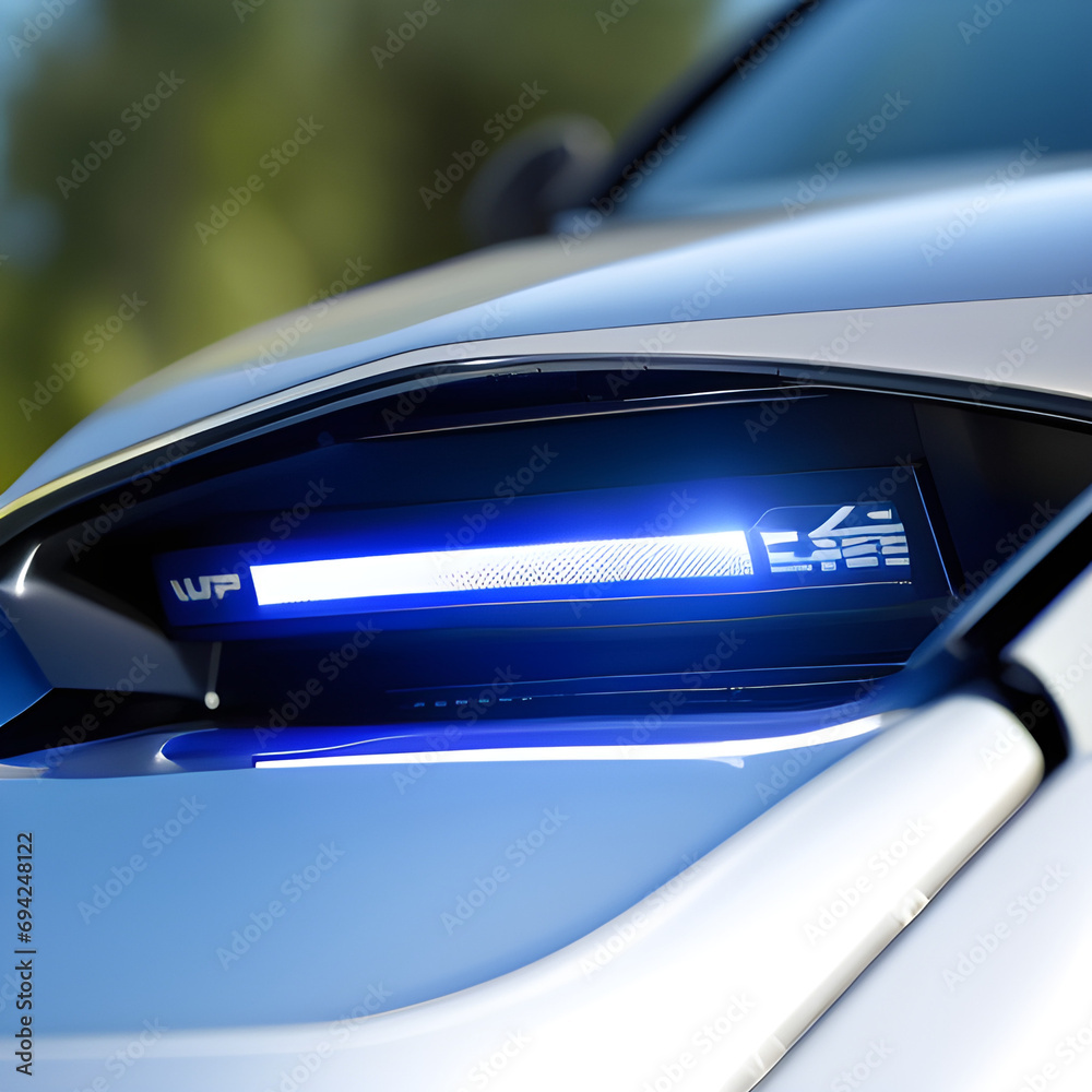 distance warning light on Hyundai Motor Company’s head-up display ...