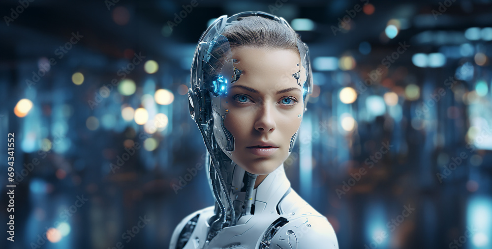 girl robot, The CEO turned to robot and asks for your perspective on ...