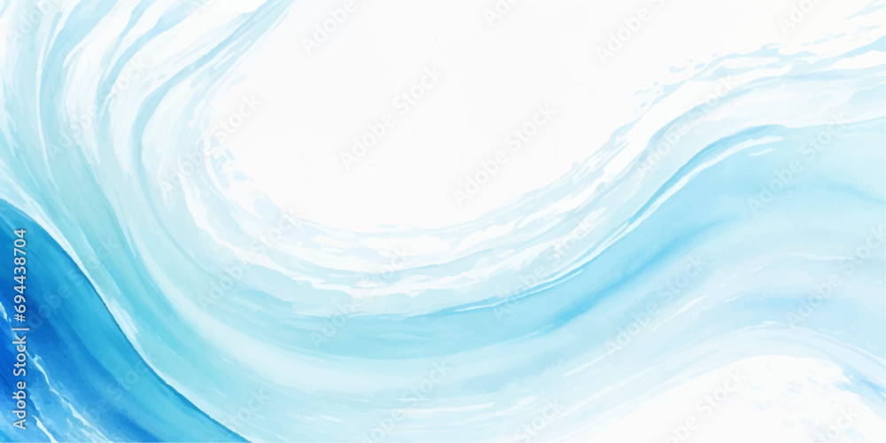 abstract soft blue and white abstract water color ocean wave texture ...