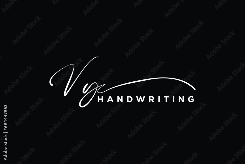 VY initials Handwriting signature logo. VY Hand drawn Calligraphy ...