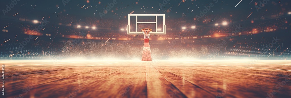 basketball banner design with copy space Stock Photo | Adobe Stock
