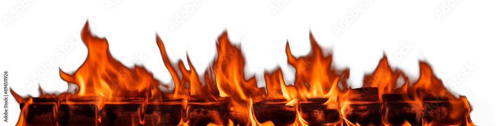 Translucent flames of fire on a transparent background. Translucent ...