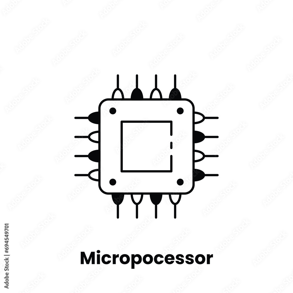 Microprocessor, CPU, Central Processing Unit, Semiconductor, Integrated ...