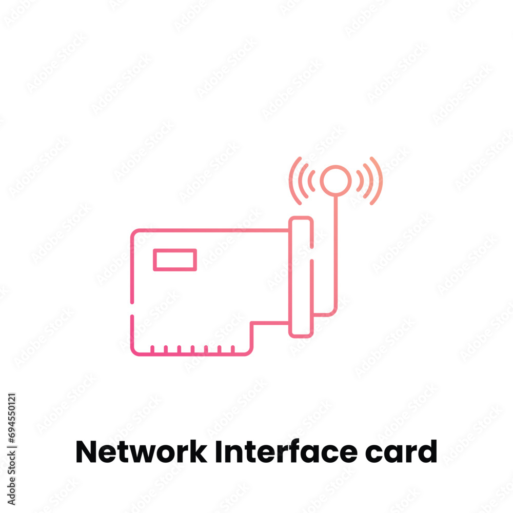 Network interface card, NIC, Ethernet adapter, network card, LAN card ...
