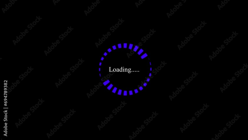 New loading animation of a pie chart Loading progress bar indicator ...