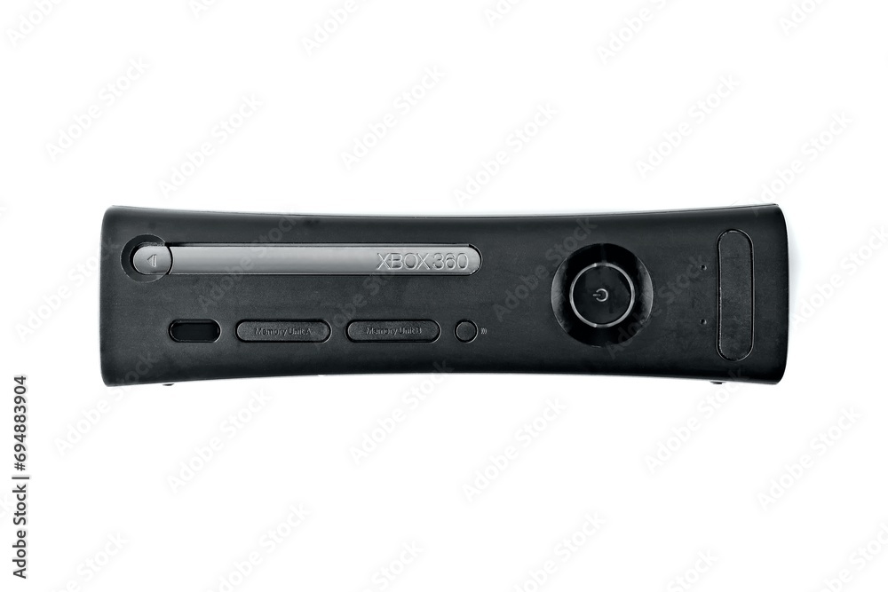 Neu-Ulm, Germany - December, 18, 2023: Microsoft XBOX 360 first ...