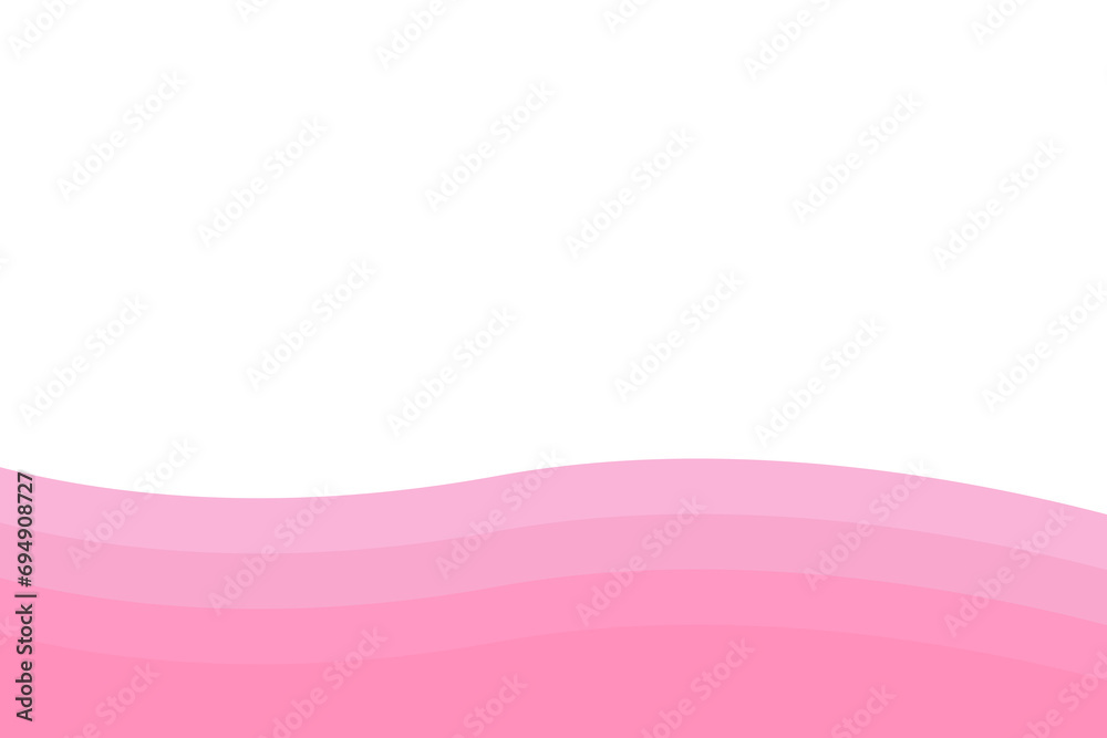 Pink corner border on transparent background Stock Illustration | Adobe ...