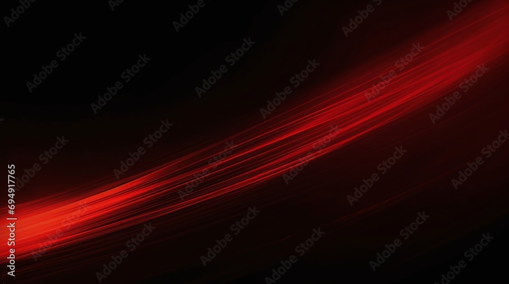 Abstract Red Light Streaks on Dark Background for Graphic Design and ...